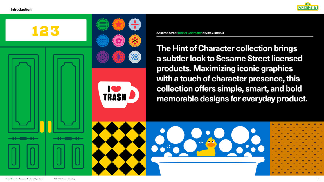 Sesame Street: Hint of Character – DEPIPPO DESIGNS