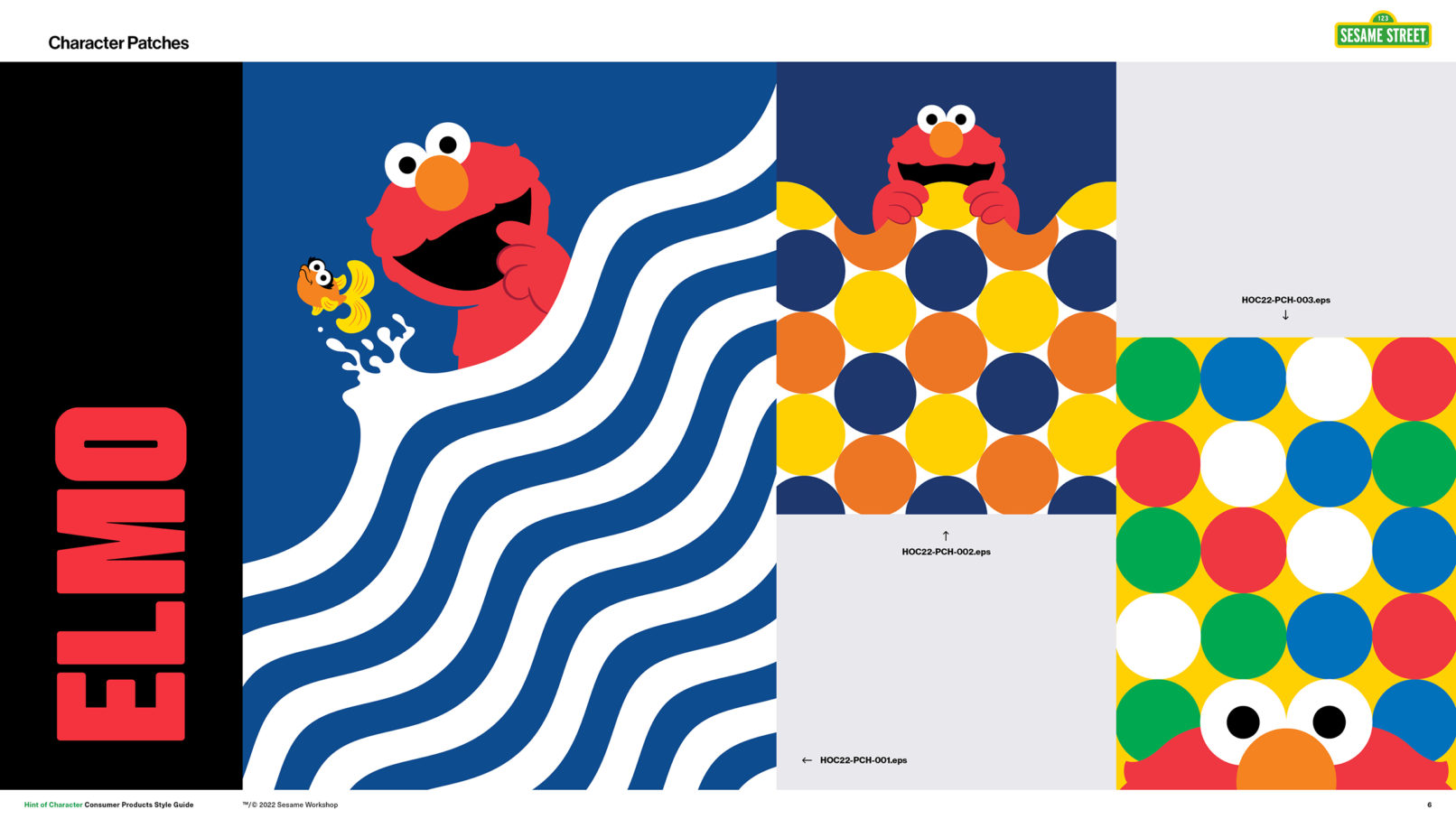 Sesame Street: Hint of Character – DEPIPPO DESIGNS